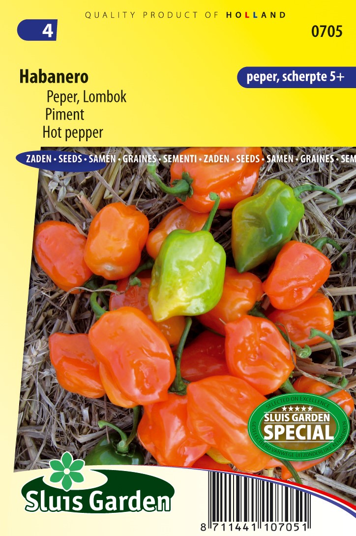 Peper Habanero Les graines de france