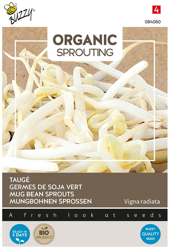 Organic Sprouting Taugé - Buzzy Les graines de france