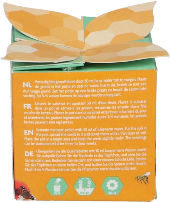 Buzzy Flower Gift (48x) Insecten Bloemen mix (Display 48x) Les graines ...
