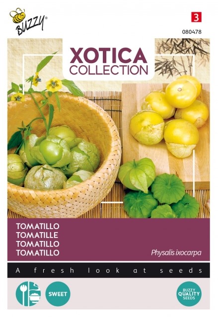 Tomatillo / Mexicaanse aardkers - Xotica Collection Les graines de france